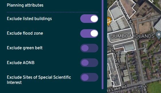 Nimbus | Feature - Site finding features